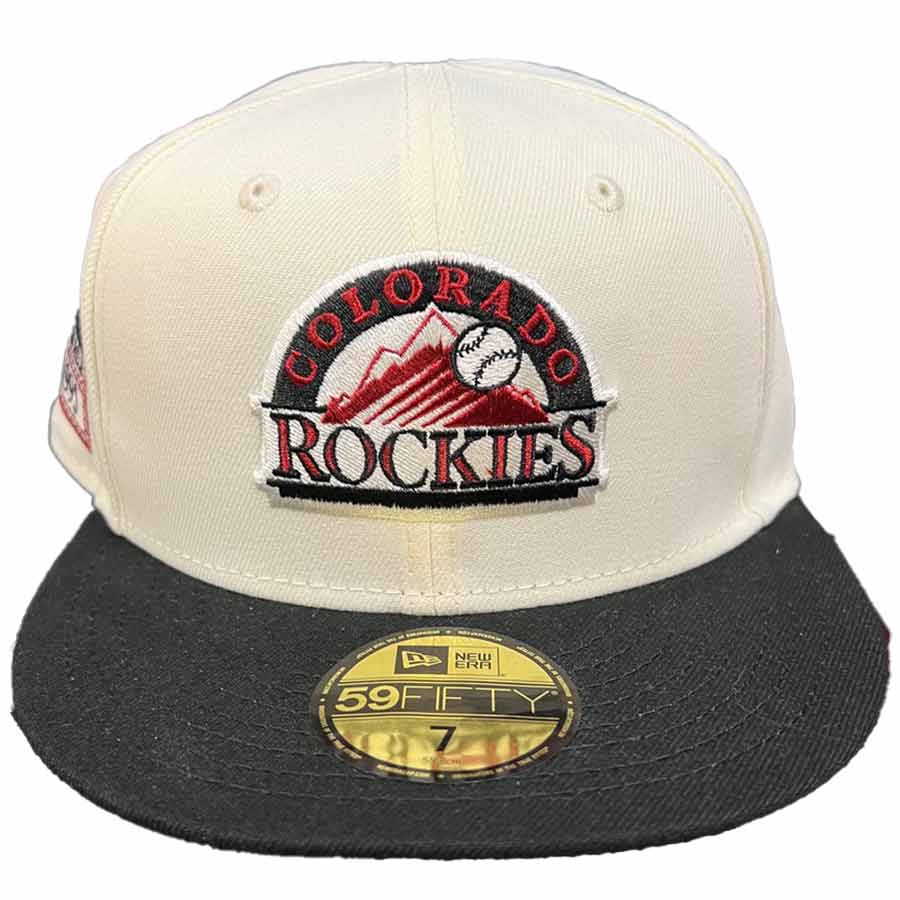Colorado Rockies Red Velvet Pack 1995 Coors Field Patch Red UV 59FIFTY ...
