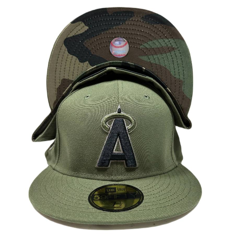 Los Angeles Angels Camo Green 1989 ASG Patch Camo Pattern UV 59FIFTY ...