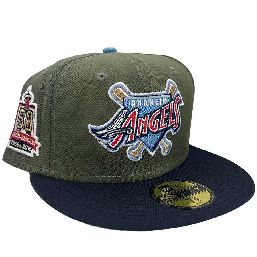 Anaheim Angels Altitude Pack 50th Anniversary Patch Sky Blue UV 59FIFTY ...