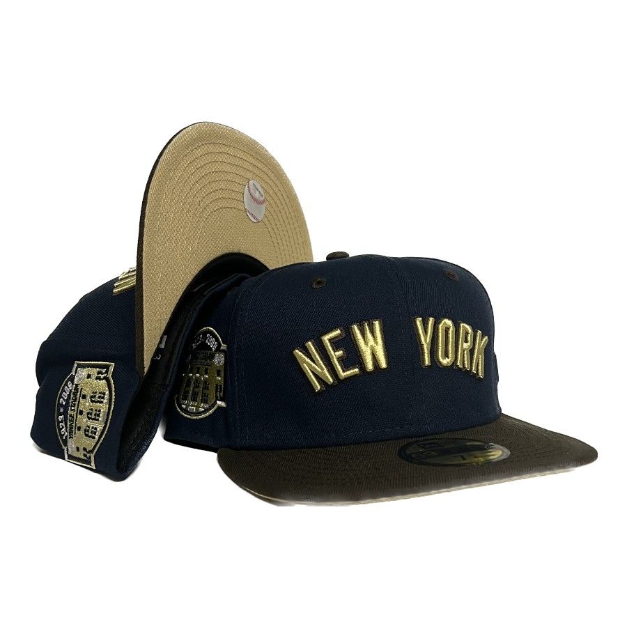 New York Yankees Oceanside Blue and Walnut Two Tone Yankees Stadium ...