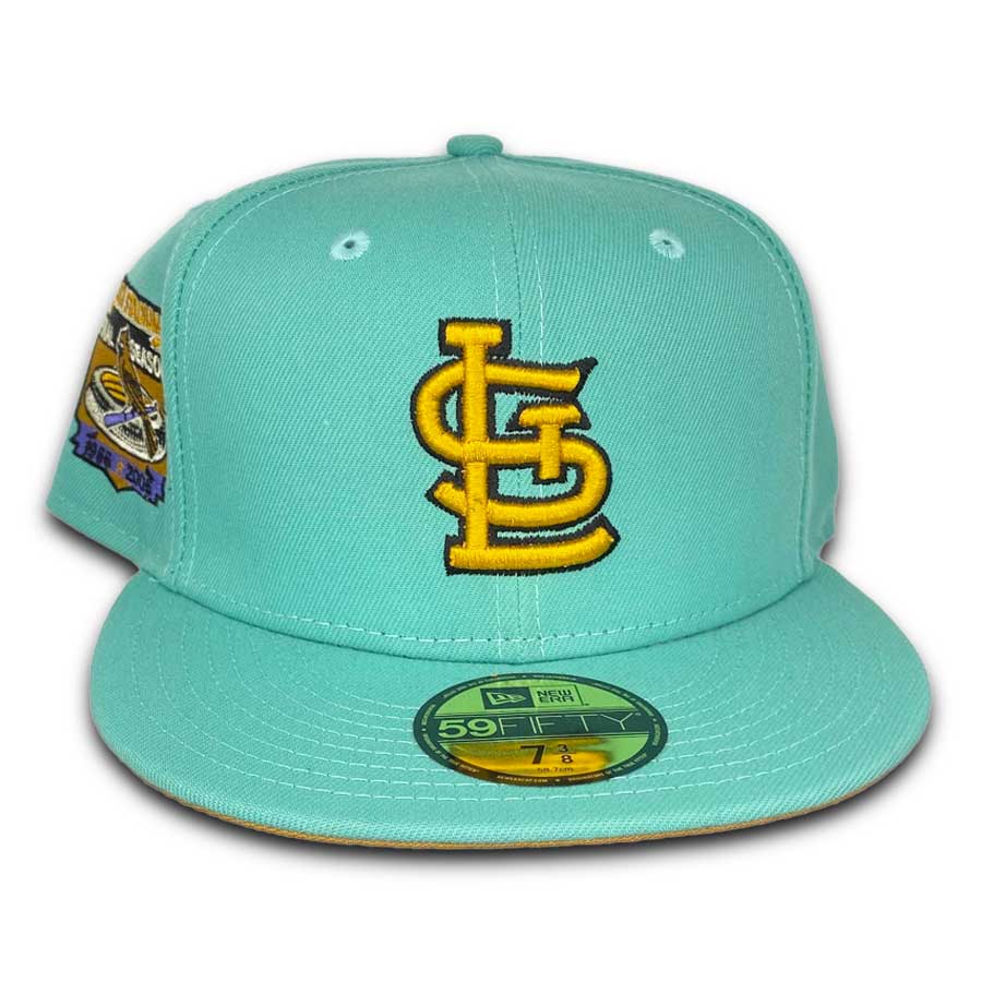 St. Louis Cardinals Easter Mint Green Busch Stadium Patch Peach UV New ...