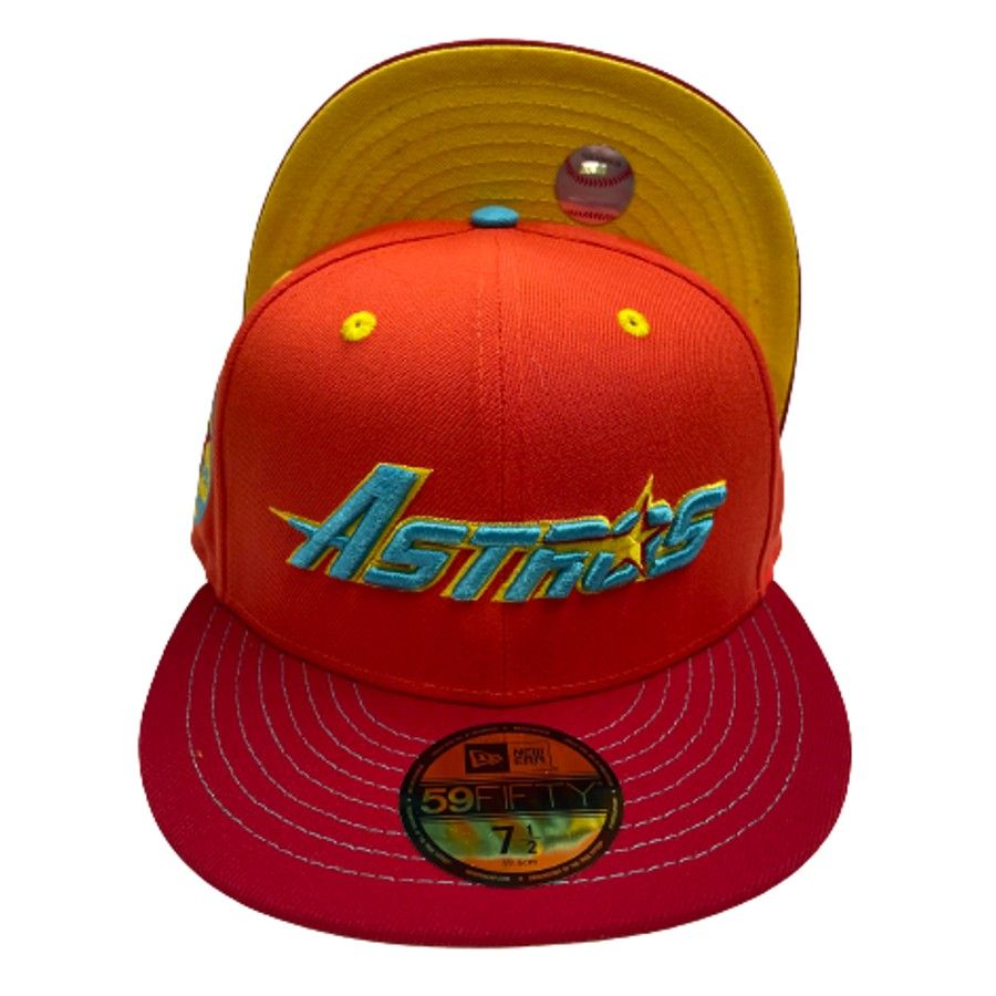 Houston Astros ReDD HoTT Fire Pack 35 Great Years Patch Yellow UV ...
