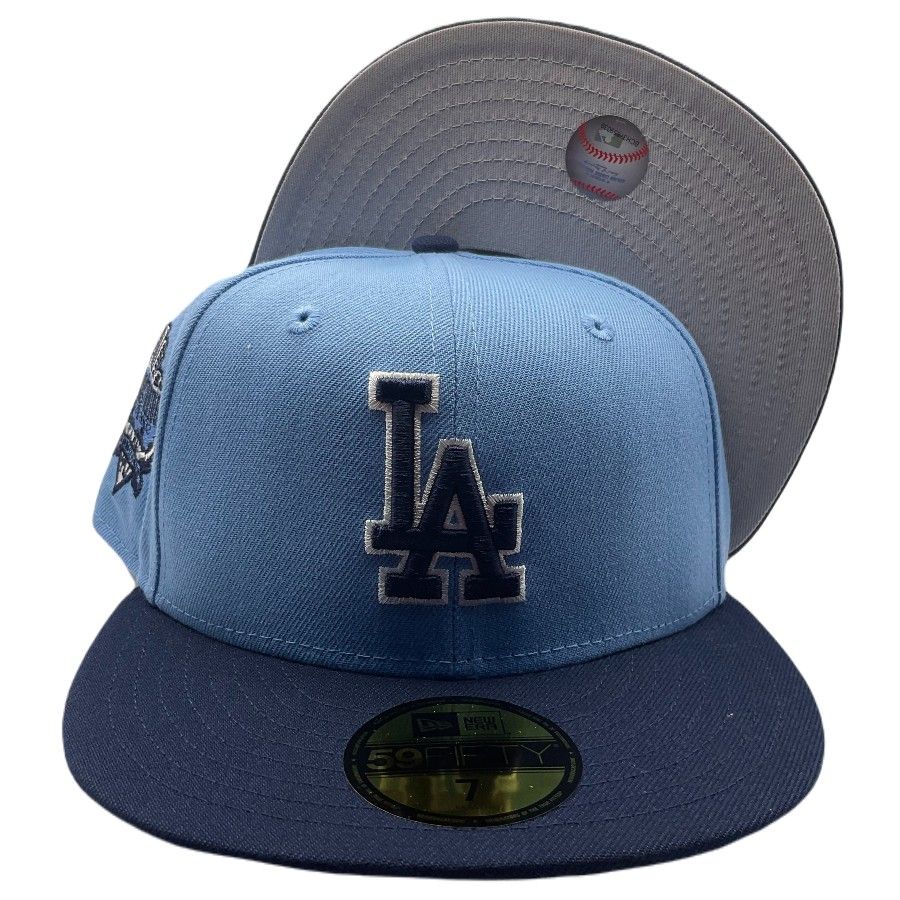 Los Angeles Dodgers Blue Two Tone 40th Anniversary Side Patch Gray UV ...