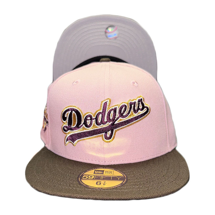 Los Angeles Dodgers Pink Rouge Pack 50th Anniversary Patch Gray UV ...