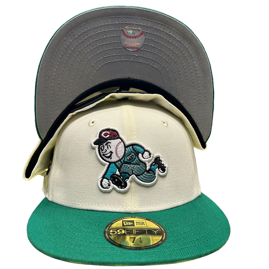 Cincinnati Reds Chrome Two Tone Riverfront Patch Gray UV New Era ...