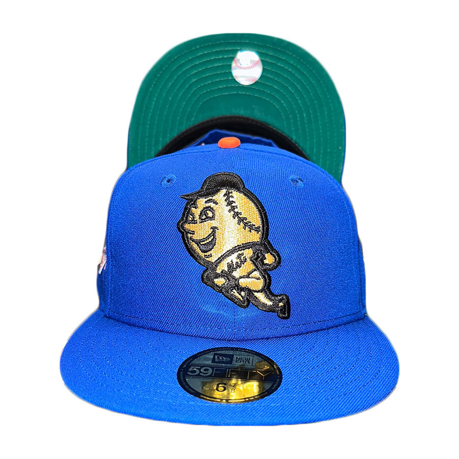 New York Mets Blue Leon in the Lab 60th Anniversary Patch Green UV ...