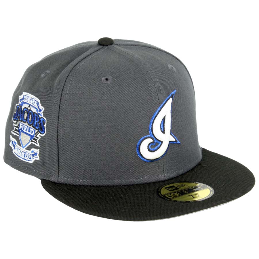 Cleveland Indians Graphite Gray Spooky Pack Jacobs Field Patch Gray UV ...