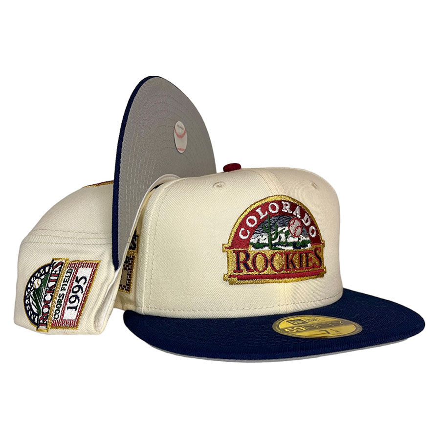 Colorado Rockies Chrome Navy Two Tone 1995 Coors Field CR Batterman ...