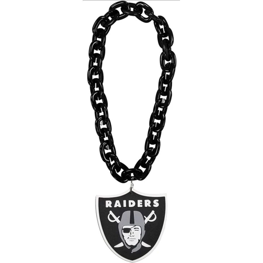 Las Vegas Raiders Oversized Superfan Chain Necklace