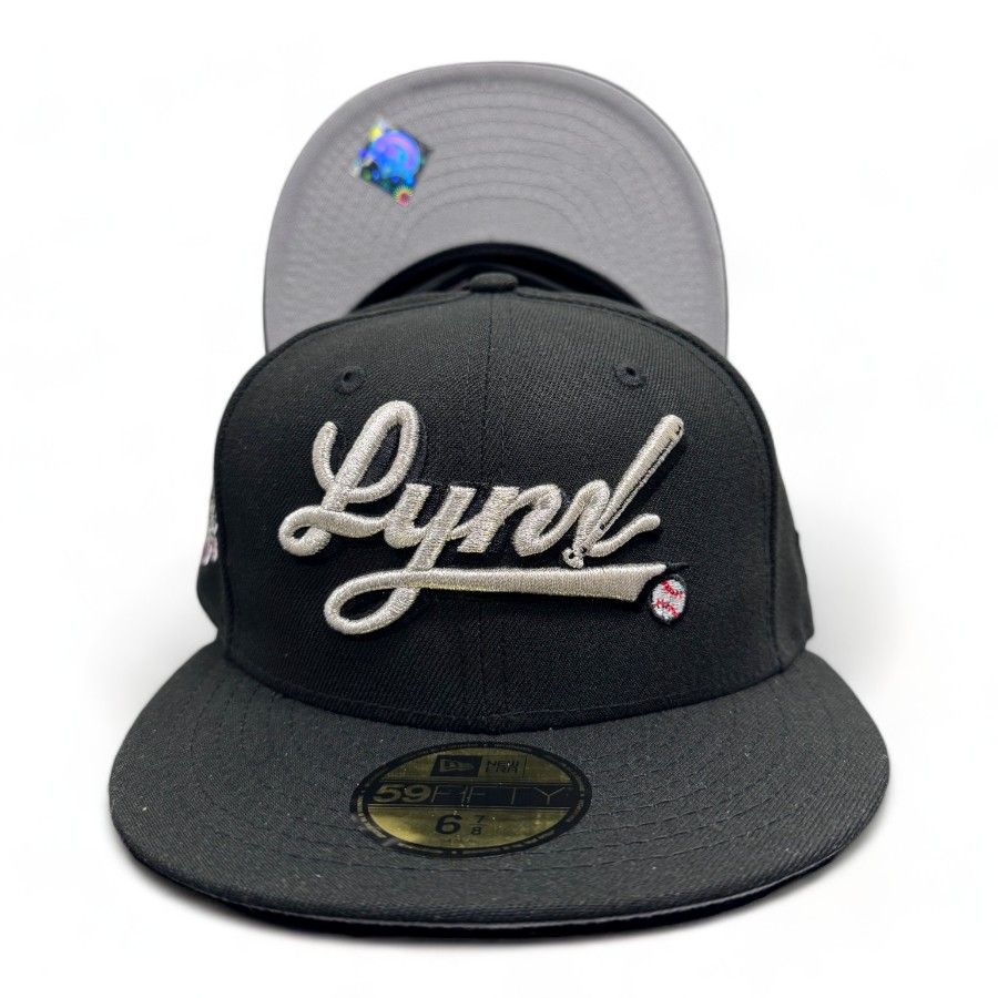 Ottawa Lynx Black Leon in the Lab Lynx Side Patch Gray UV 59FIFTY ...