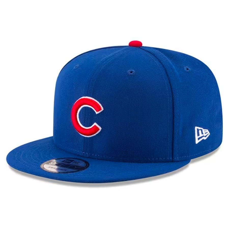Chicago Cubs Blue Team Color Basic New Era 9FIFTY Snapback Hat