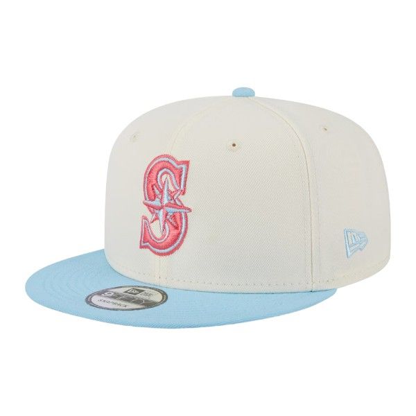 Seattle Mariners Tan Icy Blue Two Tone New Era 9FIFTY Snapback Hat