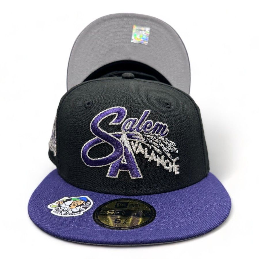 Salem Avalanche Black Two Tone Leon in the Lab 2007 Champs Patch Gray ...