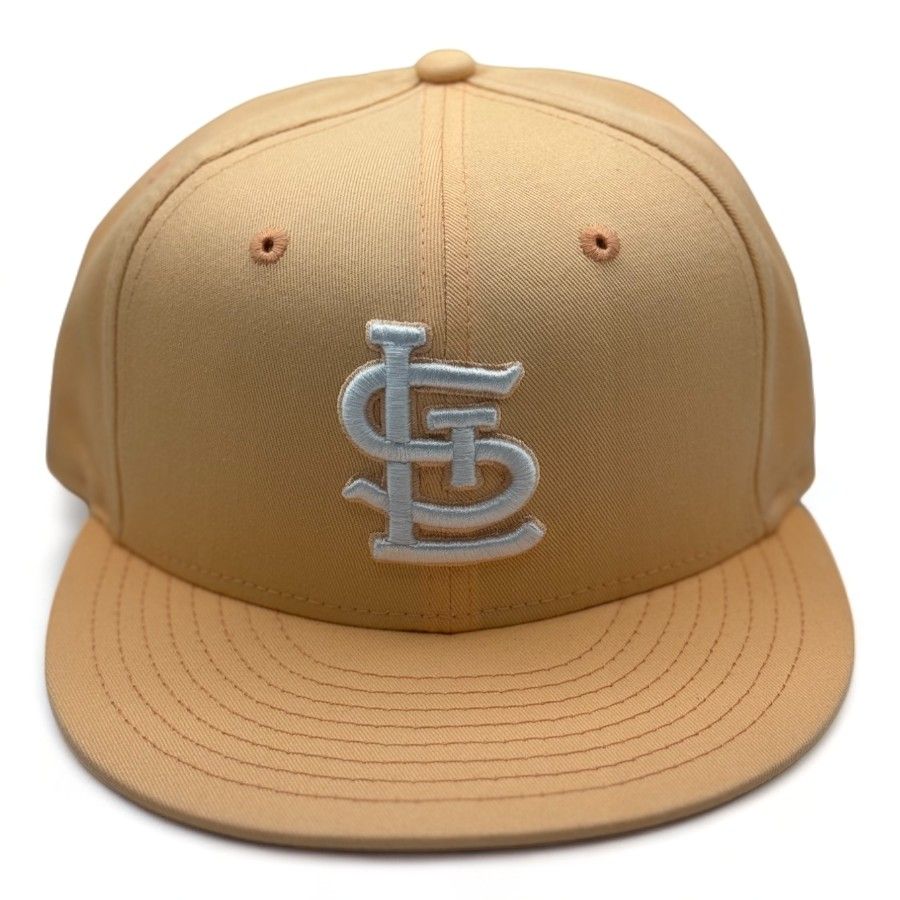 St. Louis Cardinals Peach with White Logo Peach UV New Era 59FIFTY Fitted Hat