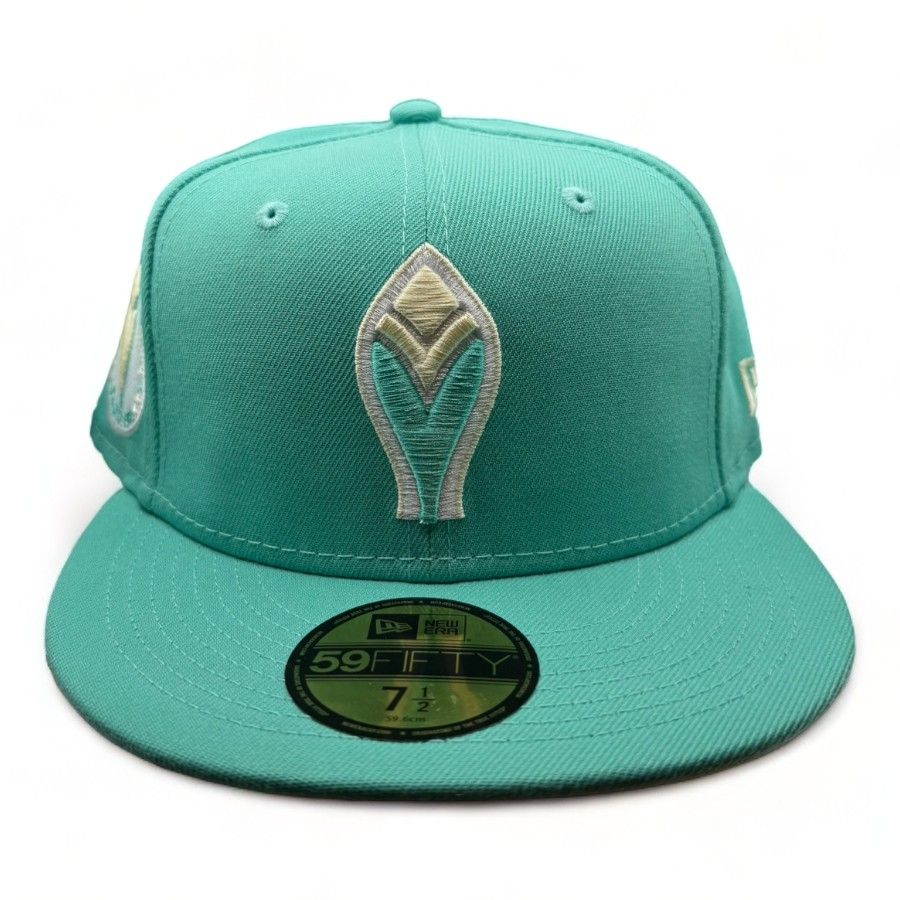 Atlanta Braves Mint 1972 All Star Year Patch Pastel Yellow UV New Era ...