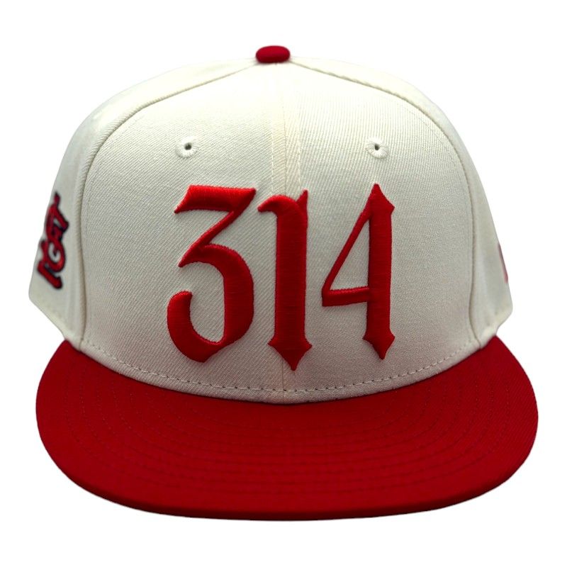 St. Louis Cardinals 314 Front Logo Chrome and Red STL Patch Red UV New ...