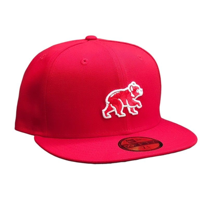 Chicago Cubs Red Leon in the Lab Green UV 59FIFTY Fitted Hat