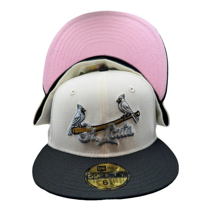 St. Louis Cardinals Chrome and Black Busch Stadium Patch Pink UV New ...