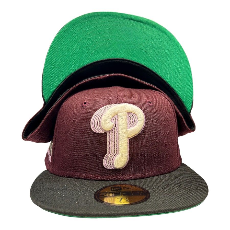 Philadelphia Phillies Maroon and Black "NoBattyxBully" Shibe Park Patch ...