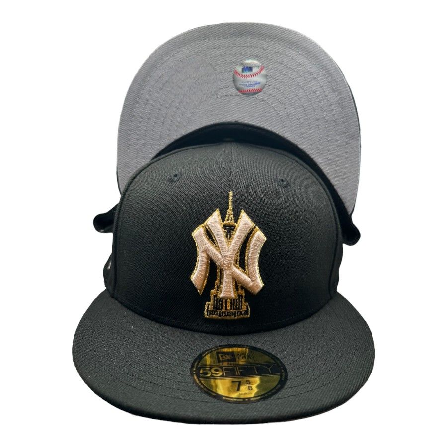 New York Yankees Black Empire State Jeter 14x All Star Patch Gray UV ...