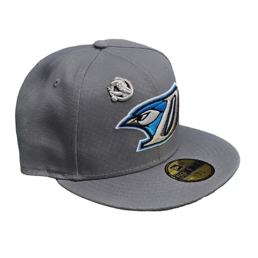 Dunedin Blue Jays Gray Leon in the Lab Green UV 59FIFTY Fitted Hat