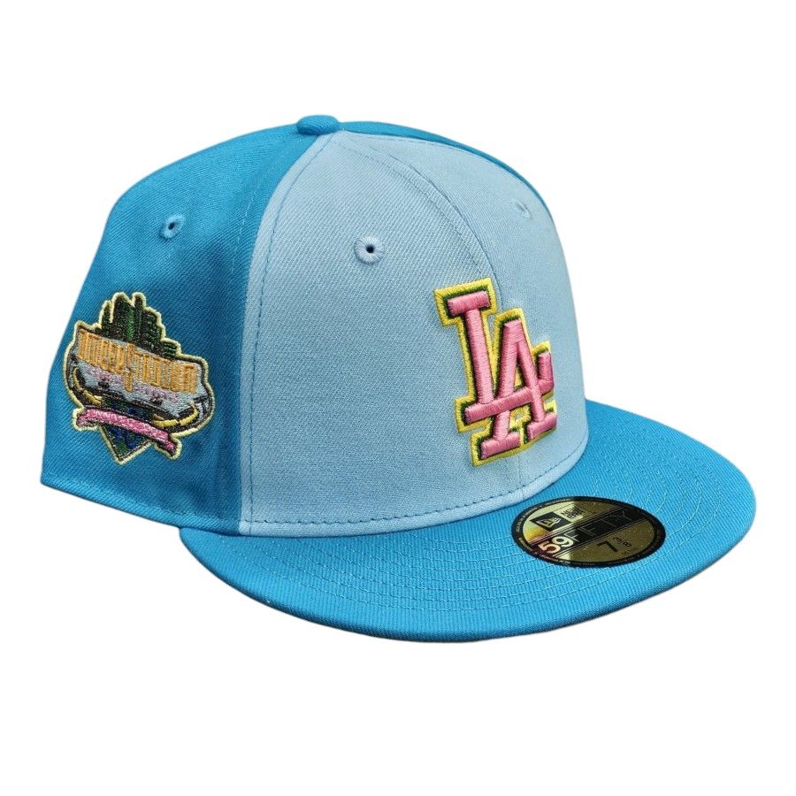 Los Angeles Dodgers Blue Two Tone Leon in the Lab 40th Anni Patch Dark ...