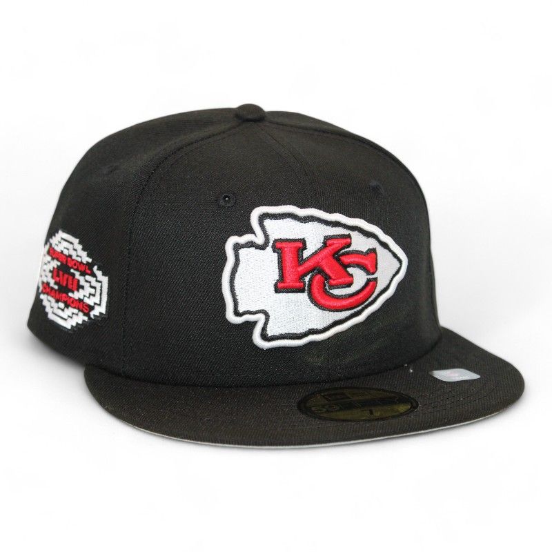 Kansas City Chiefs Black "DPM NFL Pack" Super Bowl LVII Patch Gray UV ...