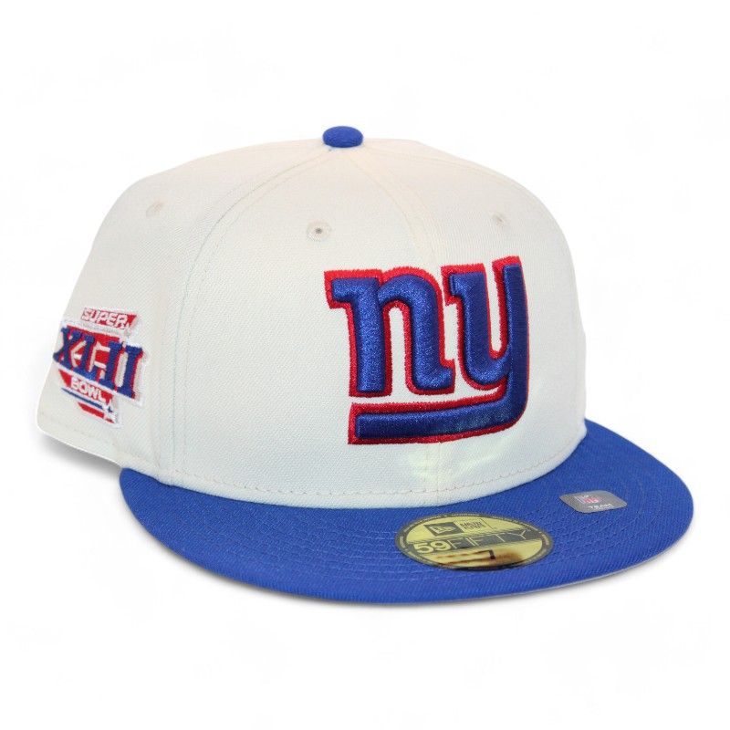 New York Giants Cream and Blue "DPM NFL Pack" Super Bowl XLII Patch ...