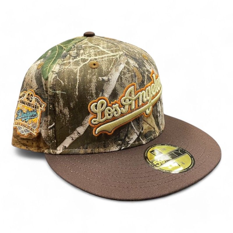 Los Angeles Dodgers Realtree and Brown Script 40th Anniversary Patch ...