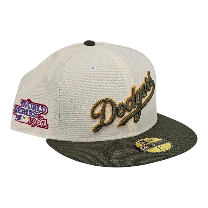 Los Angeles Dodgers Chrome and Green Leon in the Lab 1981 WS Patch Gray ...