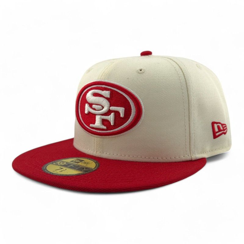 San Francisco 49ers Cream Two Tone Pro Image Sports Exclusive Chrome ...