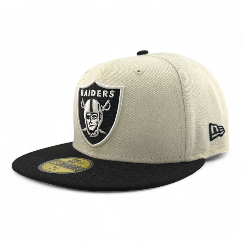 Las Vegas Raiders Cream Two Tone Pro Image Sports Exclusive Chrome ...