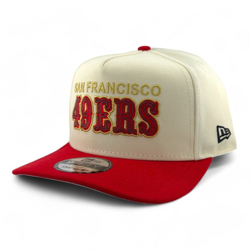 San Francisco 49ers Cream Two Tone Pro Image Sports Exclusive Chrome ...