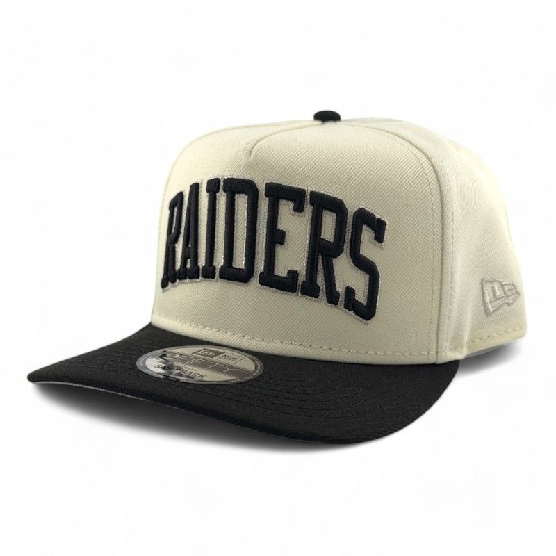 Las Vegas Raiders Cream Two Tone Pro Image Sports Exclusive Chrome ...