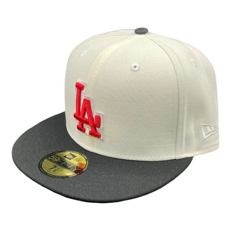 Los Angeles Dodgers Chrome and Graphite Upside Down LA Gray UV 59FIFTY ...