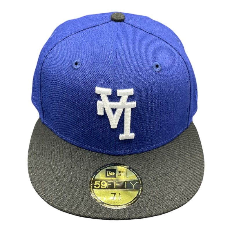 Los Angeles Dodgers Royal and Black Upside Down LA Gray UV 59FIFTY ...