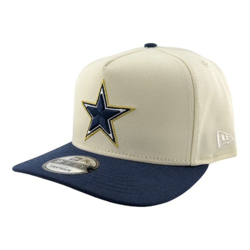 Dallas Cowboys Cream Two Tone Pro Image Sports Exclusive Chrome ...