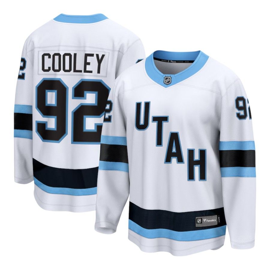 Utah Hockey Club Logan Cooley White NHL Breakaway Player Jersey