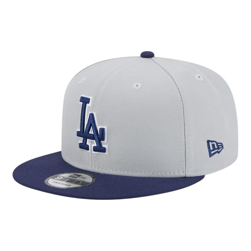 Los Angeles Dodgers Gray and Navy Color Pack New Era 9FIFTY Snapback Hat