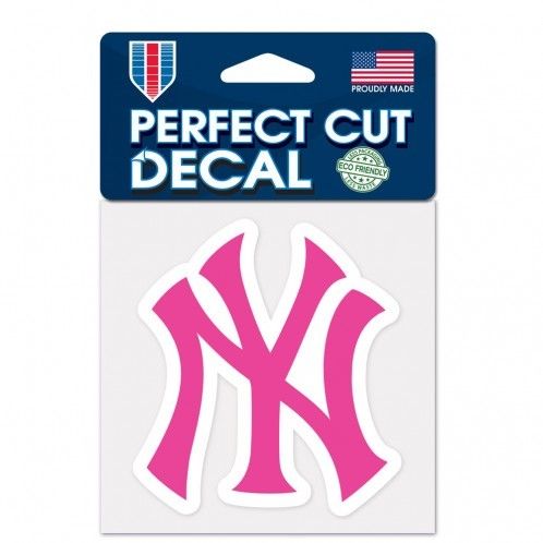 New York Yankees 4" x 4" Circle Logo Decal