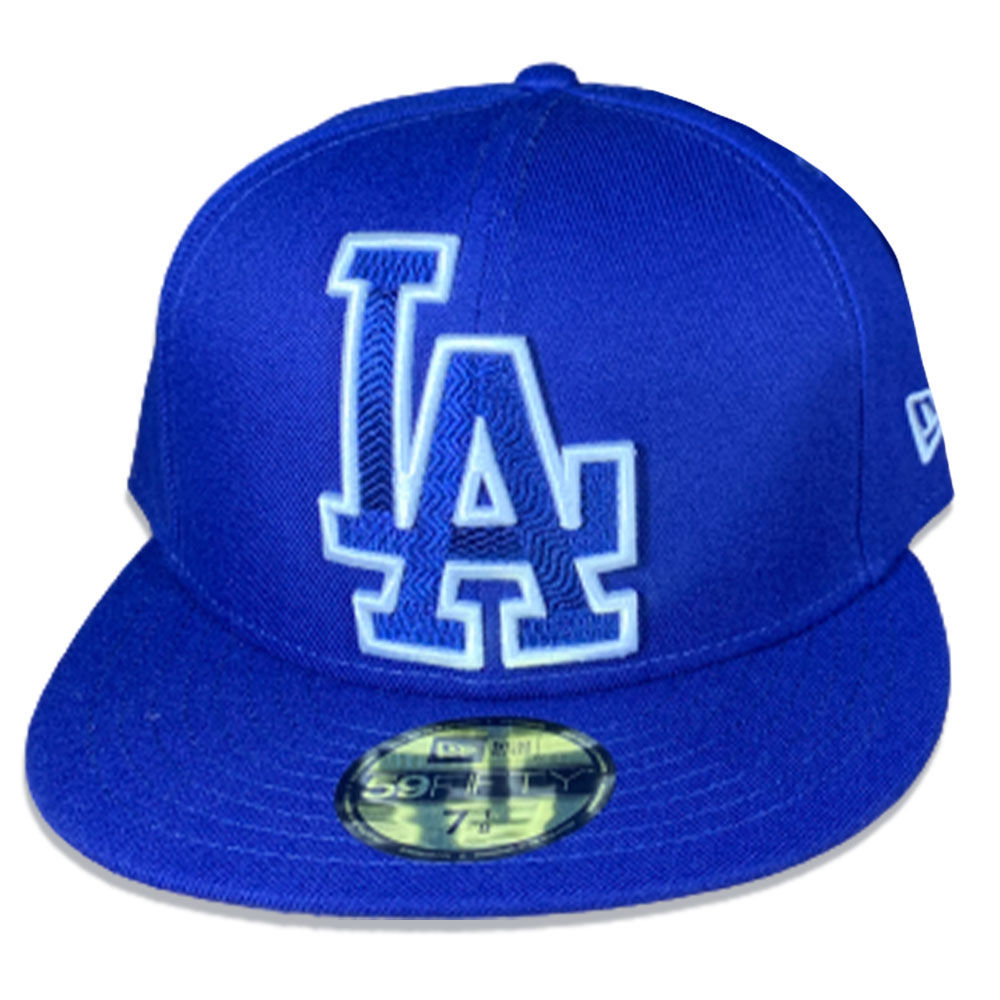 Los Angeles Dodgers Royal Blue Big Logo 59FIFTY Fitted Hat