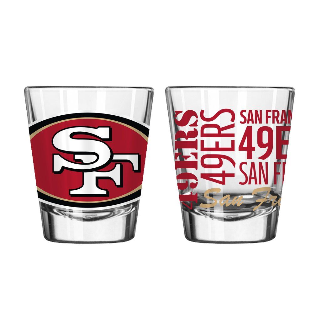 San Francisco 49ers NFL Spirit Shot Glass