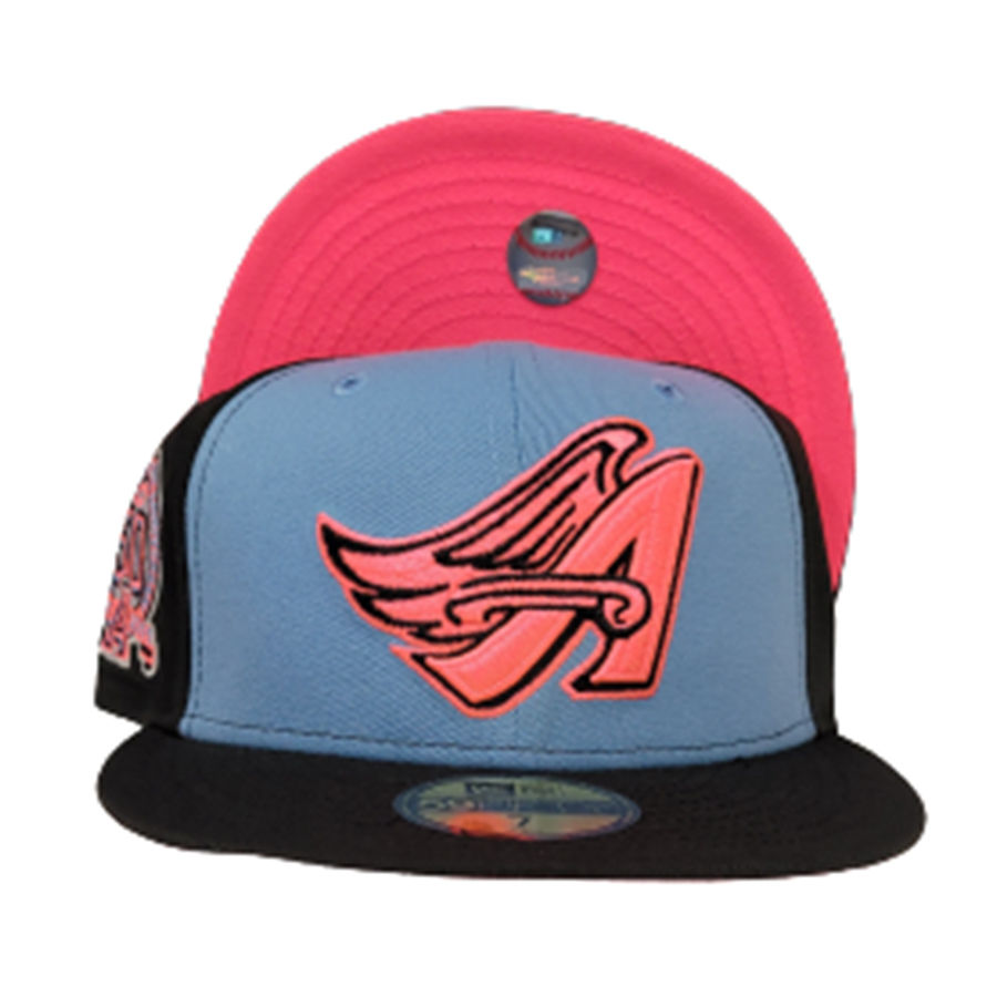 Anaheim Angels Gender Reveal 50th Anniversary Side Patch Pink UV ...