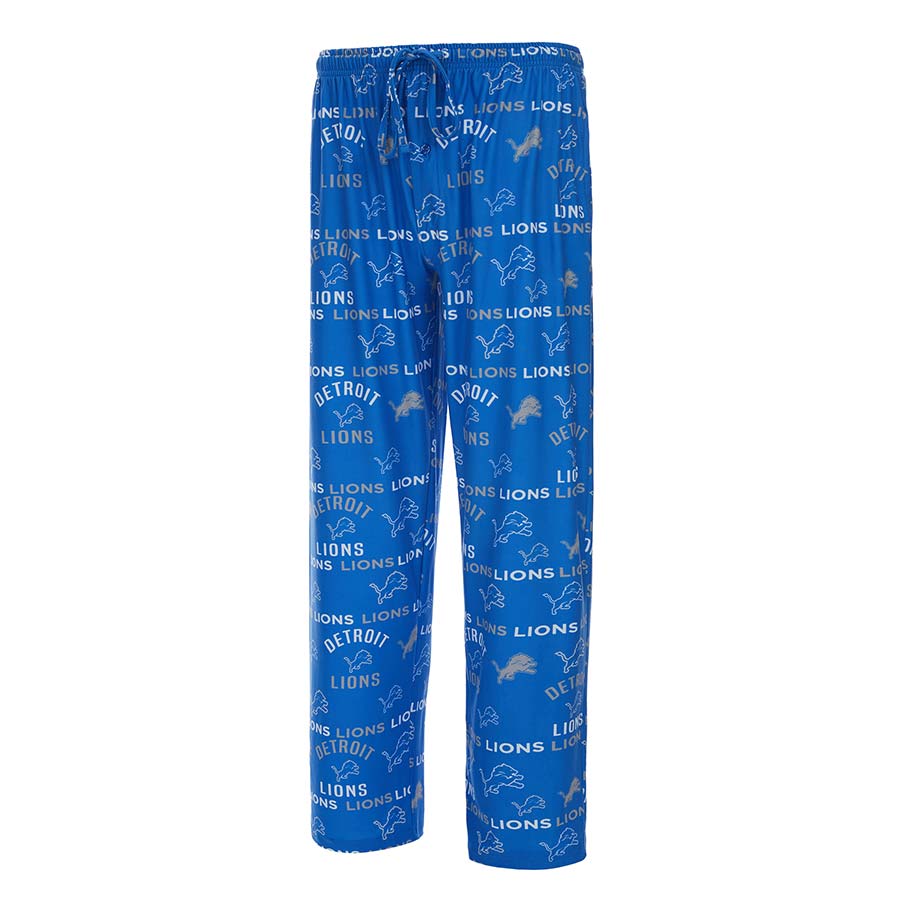 Show Your Team Spirit In These Detroit Lions Nfl Mens Pajama Pants And