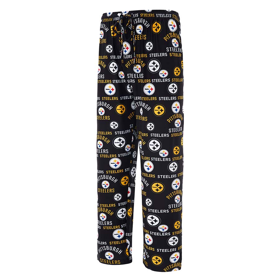 Show your team spirit in these Pittsburgh Steelers NFL Mens Pajama ...