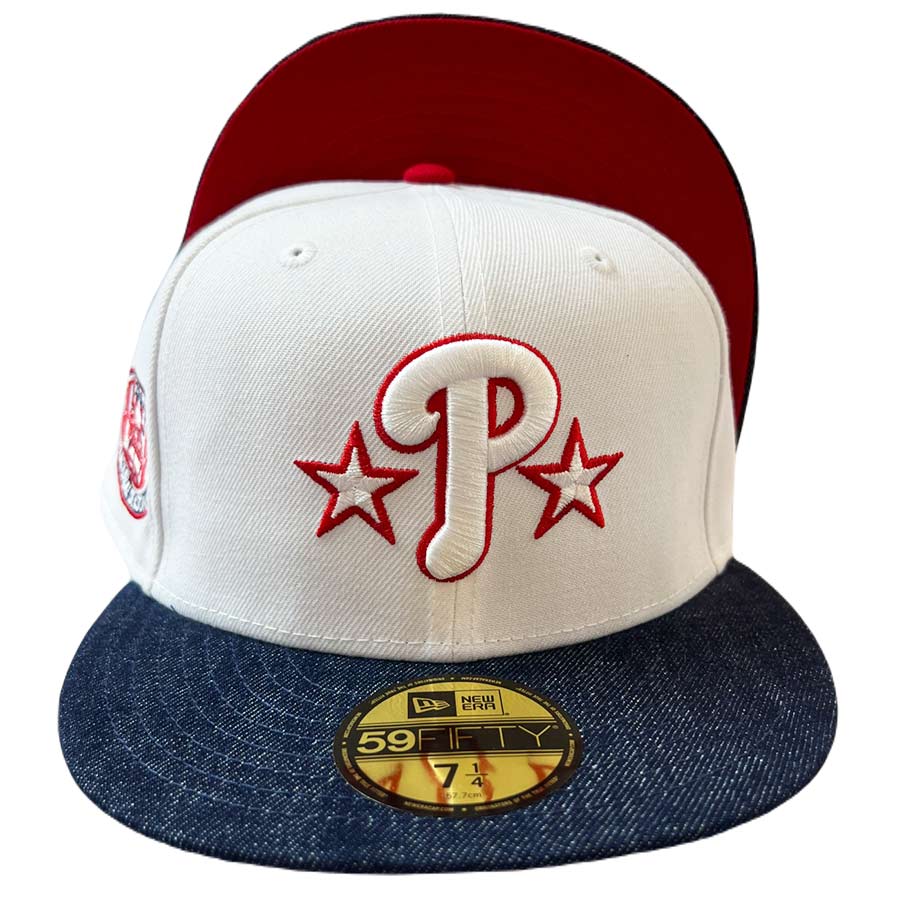 Philadelphia Phillies Rock Album Inagural Season Side Patch Red UV ...