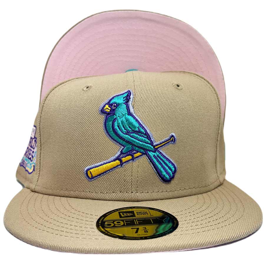 St. Louis Cardinals Desert Sunset 2011 World Series Side Patch Pink UV ...