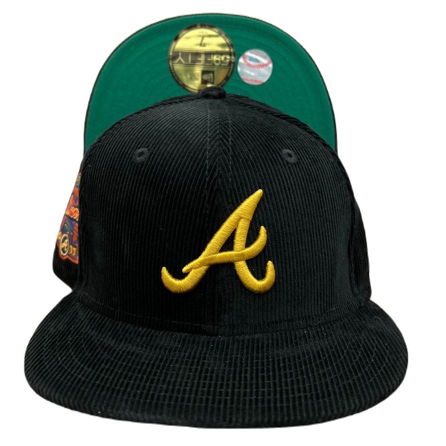Atlanta Braves Five Mic Pack Black Corduroy 2017 Inaugural Season Side ...