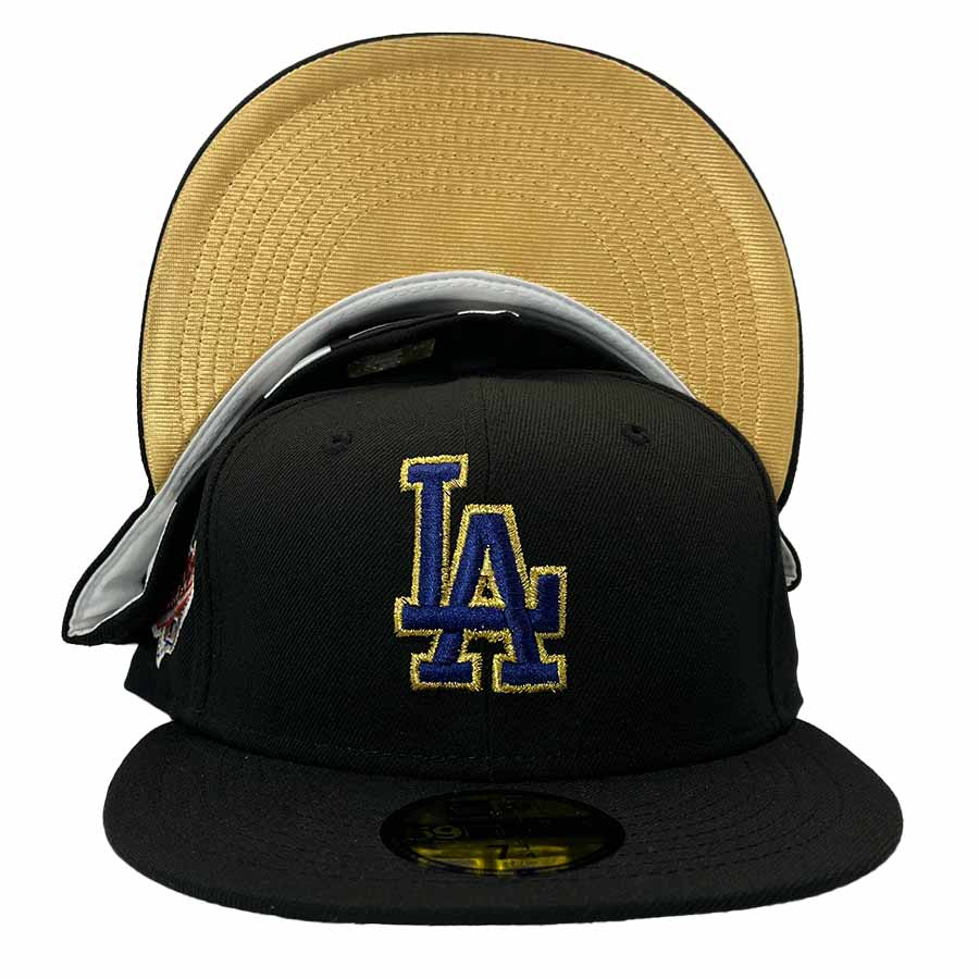 Los Angeles Dodgers Black Champs Pack 1988 World Series Patch Metallic ...