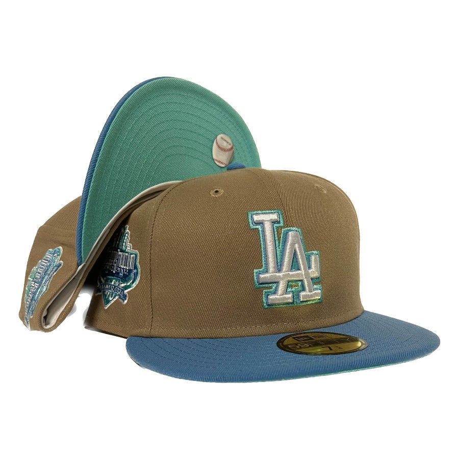 Los Angeles Dodgers Camel Two Tone 40th Anniversary Patch Blue Tint UV ...